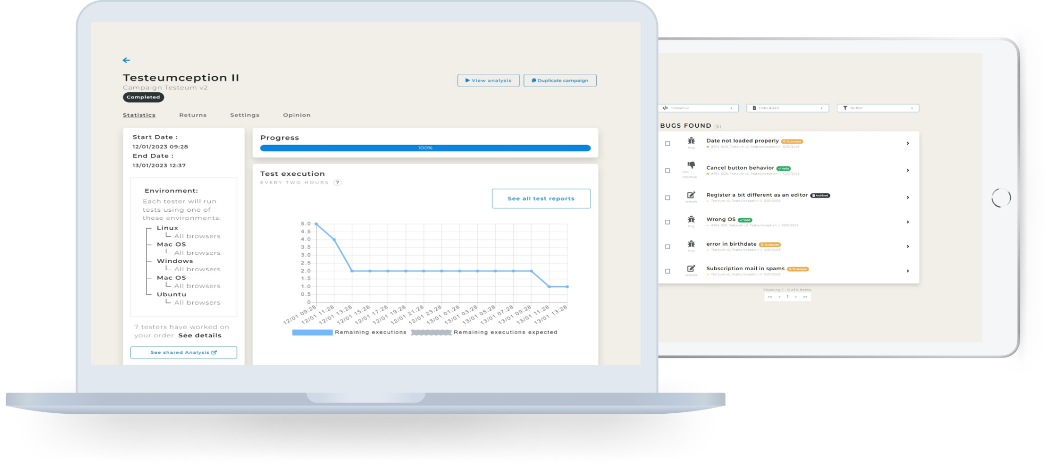 Software, UX & User crowd testing platform | TESTEUM